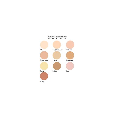 Rivaj Mineral Foundation Tv Paint Stick G Eshaistic Pk