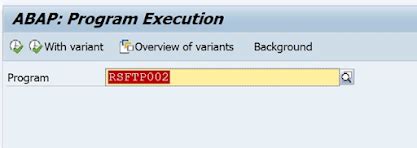 SAP ABAP TUTORIAL SAP FTP CONNECTION