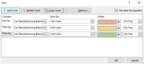 How To Sort Columns In Excel Without Mixing Data