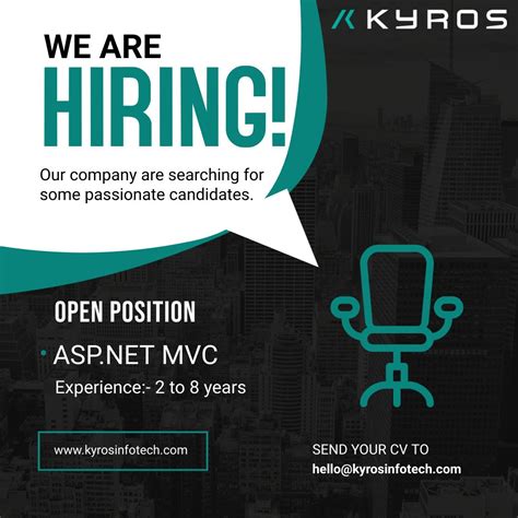 kyros infotech on linkedin hiring developers experiencerequired