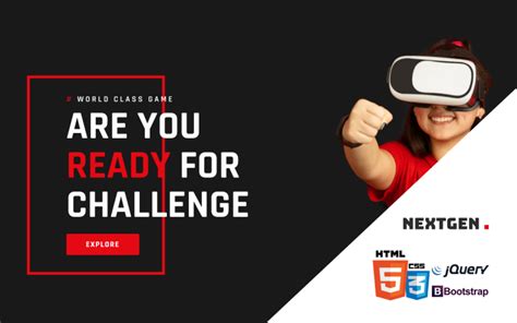 Nextgen Esports Gaming Website Html Template
