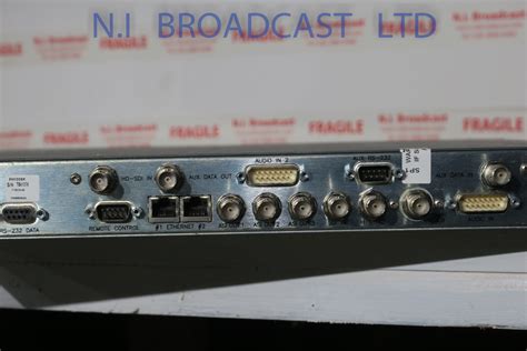Tandberg En Mpeg Encoder With Dual IP N I Broadcast Ltd