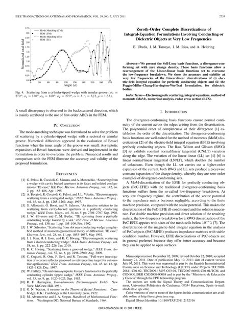 Pdf Zeroth Order Complete Discretizations Of Integral Equation