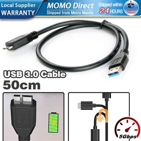 Cm Usb Cable For External Hard Drive Disk Hdd Hard Drive Cable Cord Micro B Male Adapter