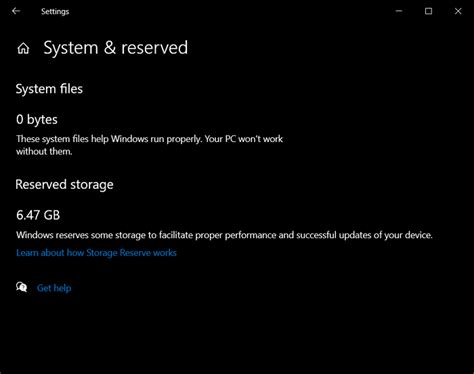 How To Enable Disable Reserved Storage Windows 10 Easeus