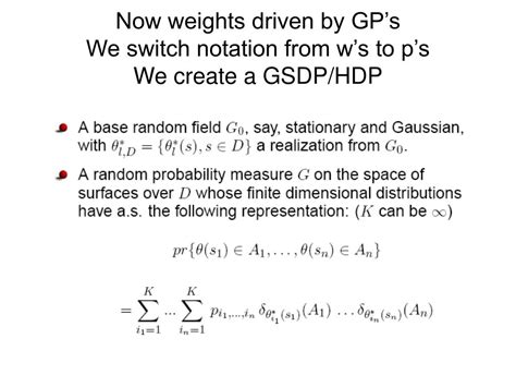 Ppt Bayesian Spatial And Functional Data Analysis Using Gaussian