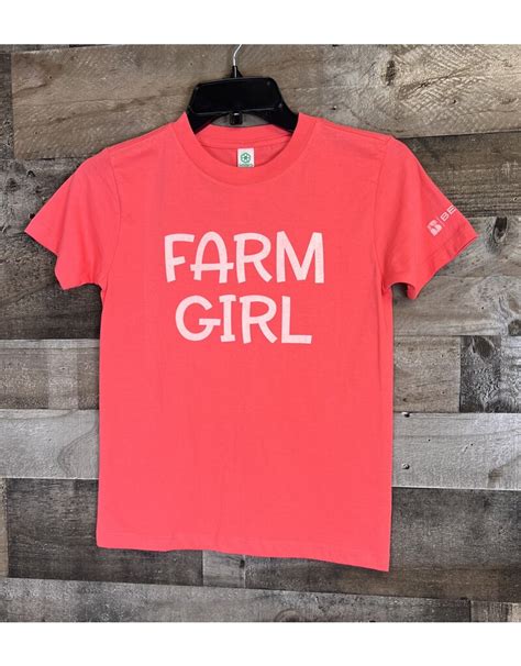 04421 Farm Girl Youth T Shirt Becks Country Store