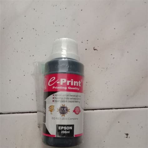 Jual Tinta Botol Merk Eprint Khusus Printer Epson Shopee Indonesia
