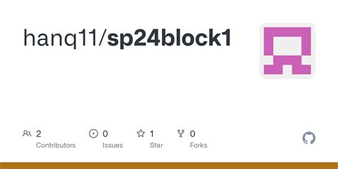 Github Hanq11sp24block1