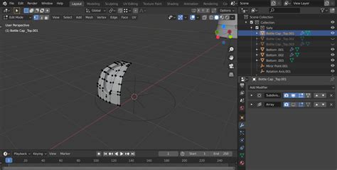 Modeling Bad Topology Got After Applying Modifier Blender Stack Exchange