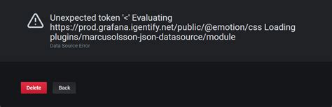 Occur Fail In Datasource · Issue 339 · Grafanagrafana Json Datasource · Github