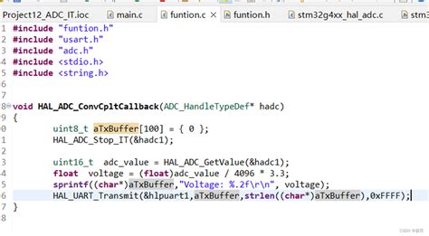 学习笔记——adc模数转换器（二）如何在cbueide中编写好adc Dma程序 Csdn博客