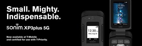 Sonim Technologies Introduces The Xp3plus 5g Feature Flip Phone