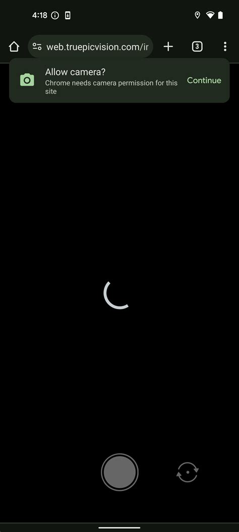 Camera Microphone Permissions Error Web App Truepic Vision App Support