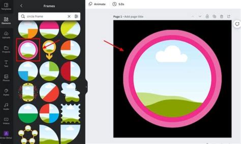 How To Use Frames In Canva Incl Free Frame Sets