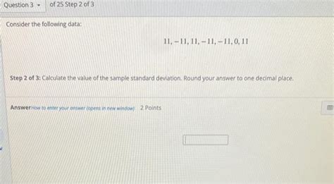 solved consider the following data 11 −11 11 −11 −11 0 11