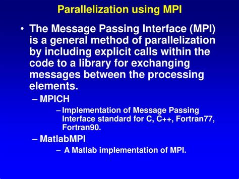 A Parallel Data Mining Package Using Matlabmpi Ppt Download