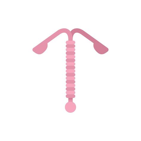 Intrauterine Device Iud Hormonal Contraceptive Coil Showing Arms And Strings 51062635 Vector Art