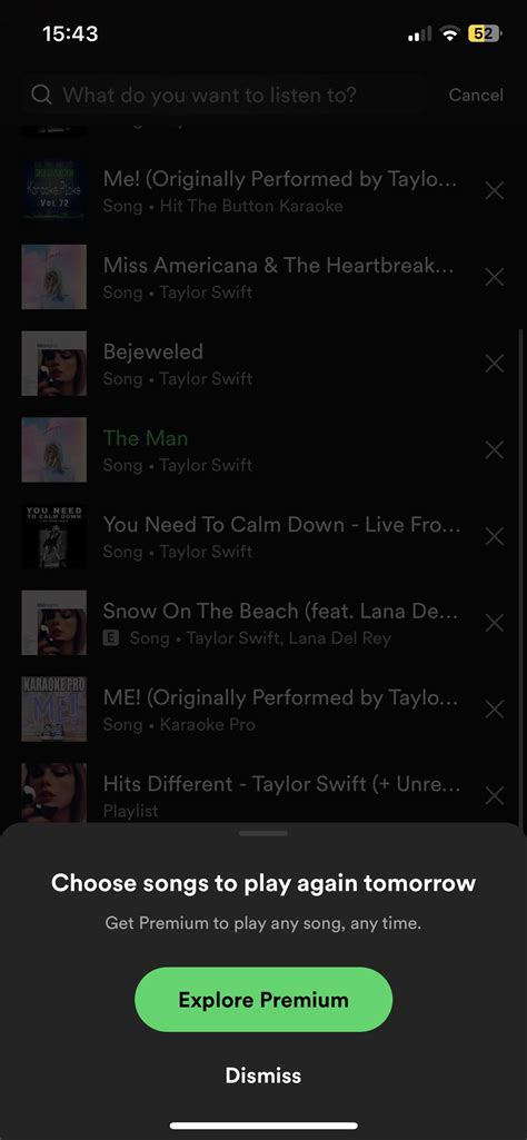 why is my spotify app showing thisive never seen this earlier and have