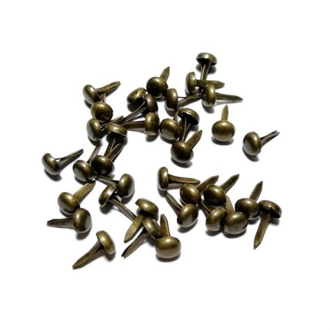 4 5mm Red Ancient Bronze Golden Sliver Mini Brads Vicedeal