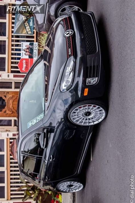 2011 Volkswagen Gti Base With 19x8 5 Rotiform Las R And Sailun 215x35