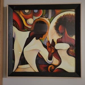 Sexy Black Woman Poster Black Nude Art Afro Wall Art African American