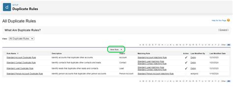 Create Duplicate Rules In Salesforce Salesforce Mamba