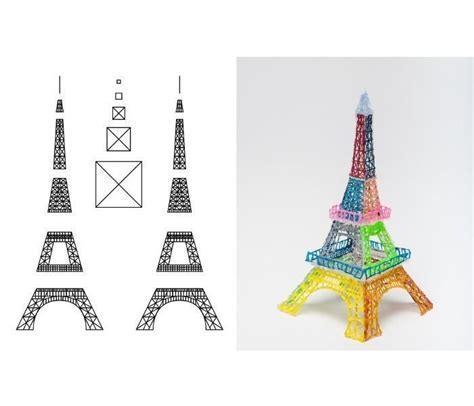 Шаблон объемный для 3д ручки 46 фото