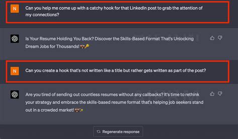 chatgpt prompts for linkedin to post grow and stand out teal