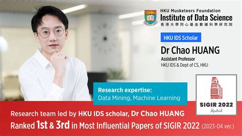 Chao Huang Hku Musketeers Foundation Institute Of Data Science