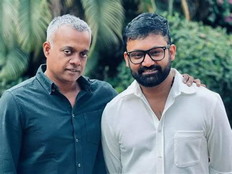 Heres The First Picture Of Manu Anand With Gautham Vasudev Menon In The Past 8 Years Tamil