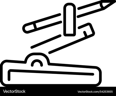 Radius Tool Royalty Free Vector Image Vectorstock