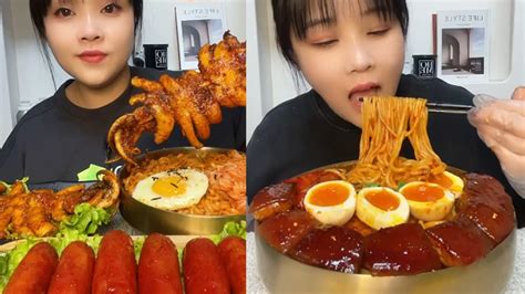 Asmr Mukbang Ep 1210 Korean Eating Show Eating Spicy Food Challenge 😱 Asmr Spicy Seafood Youtube