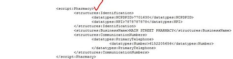 Ncpdp Standards Data And File Format Adeptia