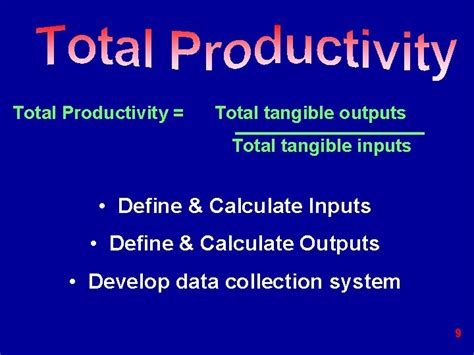 Productivity Output Input Productivity Is A Measure Of Productivity Output Input Productivity Is A Measure Of
