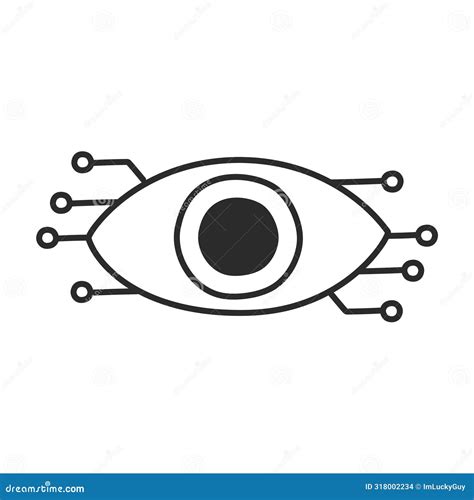 Generative Artificial Intelligence Doodle Icon Stock Vector Illustration Of Text Create