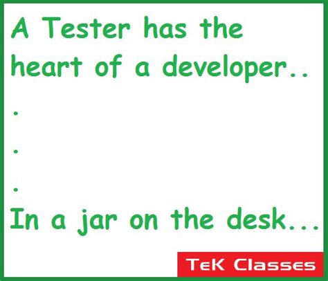 Tester Vs Developer