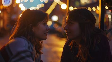 Two Friends Or Sisters Talking Taking A Conversation In A Coffee Shop