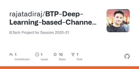 GitHub Rajatadiraj BTP Deep Learning Based Channel Estimation In G B Tech Project For