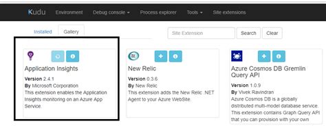 Unable To Install Application Insights In Azure Stack Overflow