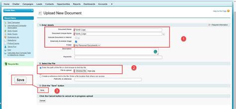Salesforce Document My Personal Document