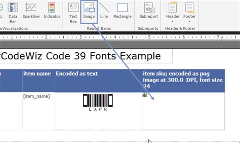 Code 39 Barcodes In Sql Server Reporting Services Ssrs As Images
