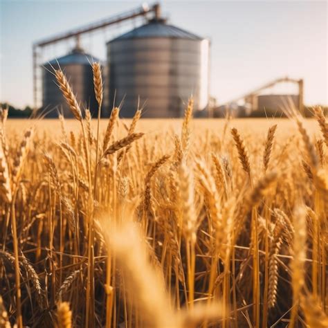 Premium AI Image Wheat Field Generative AI