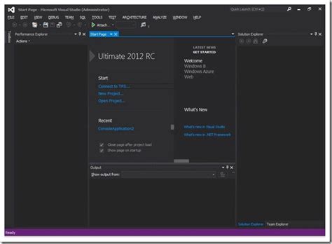 Discovering New Things At The Technology Visual Studio 2012 Download