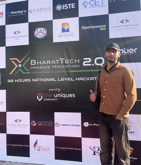 🚀 Excited To Attend Bharattech 20 Hackathon On 8 9 February Akshay Bajaj