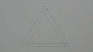 How To Draw An Impossible Triangle Super Easy My Drawing Tutorials