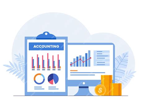 Premium Vector Accounting Or Finance Concept Business Plan And Budget