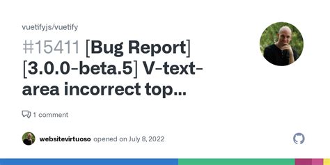 Bug Report Beta V Text Area Incorrect Top Padding Issue