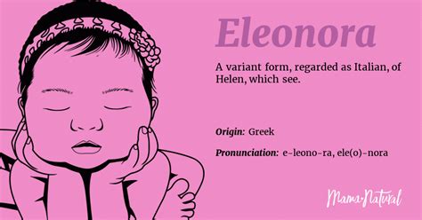 Eleonora Name Meaning, Origin, Popularity, Girl Names Like Eleonora - Mama Natural