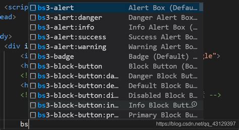 Vs Code中如何使用bootstrap快速创建代码vs Code如何运行bootstrap5 Csdn博客